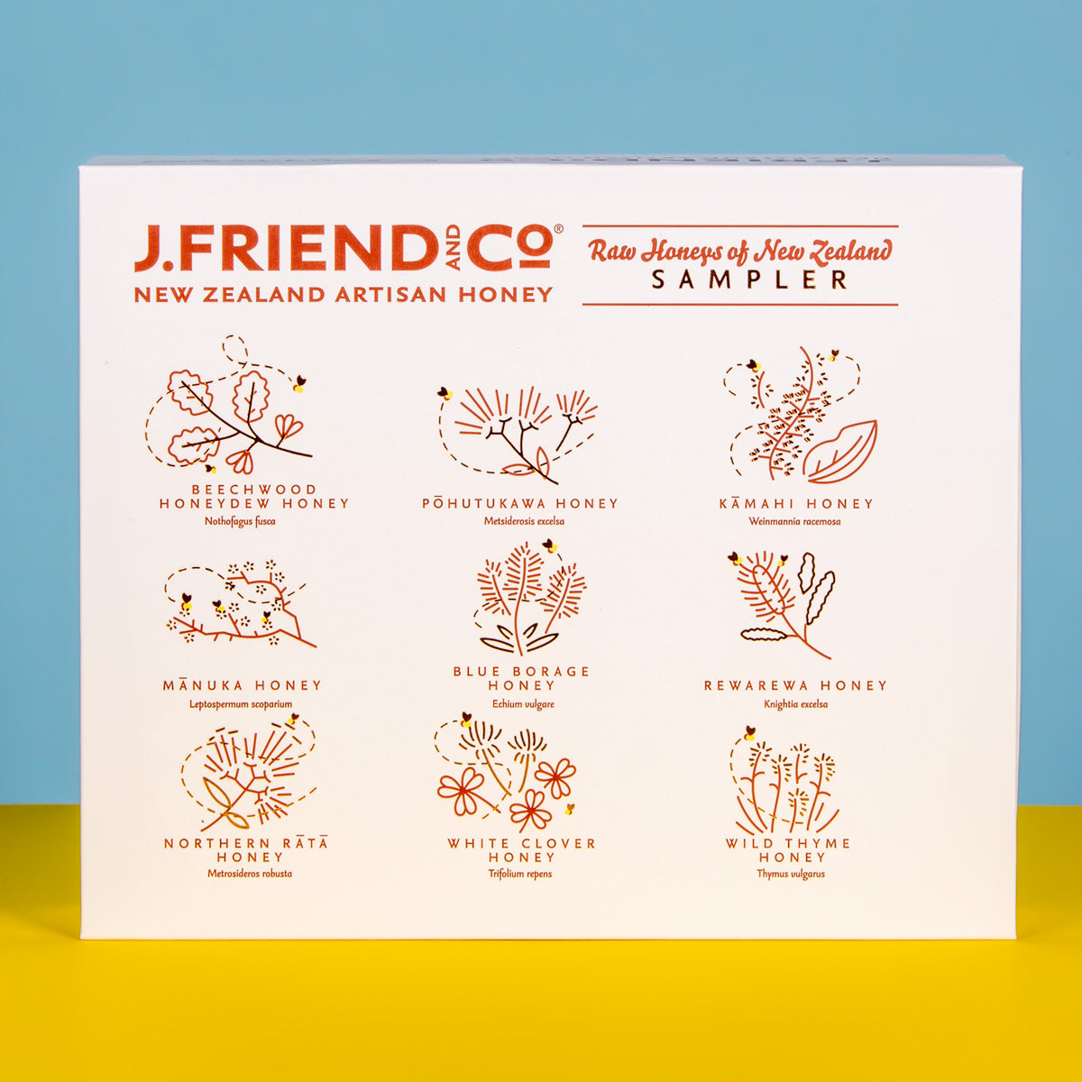 Honeys of New Zealand Sampler Box – J.Friend & Co